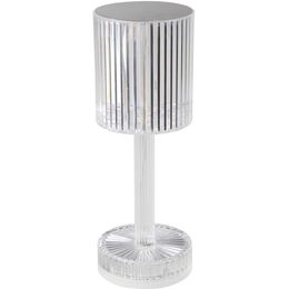Eglo Tischleuchte "LUCIGNANO Tischlampe - Kunststoff - LED - 0,6W - IP20", 1, &Oslash; 8,5cm H: 23,5cm, 1 Stk., transparent, Wohnzimmer, Leuchten,
