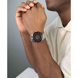 MARC LAUDER Herren Quarzuhr "MF2-B010S"silber, Armbanduhren