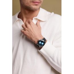 PHILIPP BLANC Herren Quarzuhr "PD1-S070S"schwarz, Armbanduhren