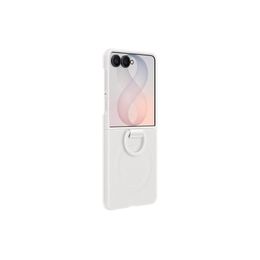 Samsung Smartphone-H&uuml;lle "Silicone Ring Magnet Case f&uuml;r Galaxy Flip8", Smartphoneswei&szlig;, H&uuml;llen, Backcover, Schutzh&uuml;lle, Handyschutzh&uuml;lle, Case,