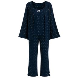 Fashionshowcase Pyjama 'LoungeDream' Damen Gr&ouml;&szlig;e XL marine Sommerkleid