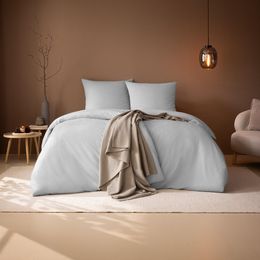 Bettw&auml;sche Estella, wei&szlig;, Flanell, Bezug: 100% Baumwolle, Bettw&auml;sche, "Latemar"