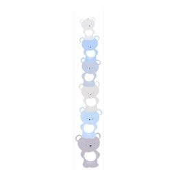 Vliestapete &raquo;Little Love&laquo; Motiv abstrakt naturalistisch glatt Kindertapete Tapeten Kinderzimmer Schlafzimmer modern Design Optik blau Vlies B/L: 0,53m