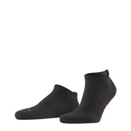 Falke Herren Sneakersocken "Keep Warm", grau, Gr. 35, glatt, Obermaterial: 62% Schurwolle WV. 35% Polyamid PA. 3% Elasthan EL., Socken