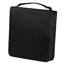 Hama CD-H&uuml;lle &raquo;CD-/DVD-/Blu-ray Tasche, Schwarz, f&uuml;r max. 160 Discs&laquo; CD schwarz Polyester Au&szlig;enma&szlig; B x T x H: 30,4 x 33,5 x 6,8 cm