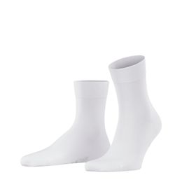 Falke Herren Kurzsocken "Tiago", Gr. 39, wei&szlig;, Obermaterial: 90% Baumwolle CO. 8% Polyamid PA. 2% Elasthan EL., glatt, Socken