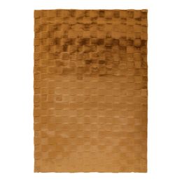 Teppich Kayoom, B:160cm H:18mm L:230cm, braun, Polyester, Wohnzimmer, Teppiche, "Botany 625", weicher kuscheliger Kurzflor, Fellhaptik, alle R&auml;ume,