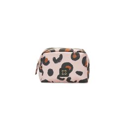 Codello Damen Kosmetiktasche "Codello Tasche", pink, Obermaterial: 100% Polyester PES., Taschen, mit Leo-Muster