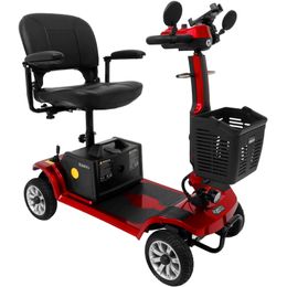 Rolektro Elektromobil "E-Quad 6 V.3 Pro, Rot, 24V-20Ah Lithium-Akku, 300 Watt", B:50cm H:92cm L:110cm, rot, Elektromobile