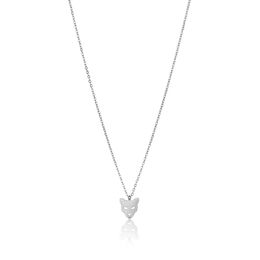 MARC LAUDER Damen Collier "MNA12SS", 44,5cm&ndash;49,5cm, Edelstahl, L: 44 49, silber, Edelstahl, Halsketten