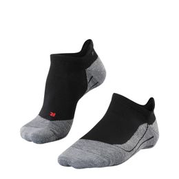Falke Herren F&uuml;&szlig;linge "TK5 Wander Invisible", Gr. 39, schwarz, Obermaterial: 45% Polypropylen PP. 25% Wolle WO. 23% Polyamid PA. 5% Baumwolle CO. 2%
