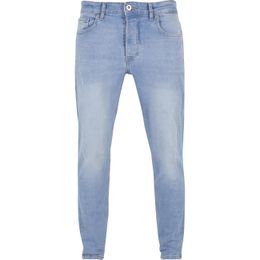 2Y Premium Herren Bequeme Jeans "2Y Premium Herren 2Y Skinny Fit Jeans", blau, Gr. 38, unifarben, 98% Baumwolle, 2% Elasthan, Jeans