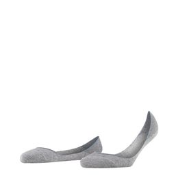 Falke Damen F&uuml;&szlig;linge "Step Medium Cut", Gr. 35, grau, Obermaterial: 92% Baumwolle CO. 5% Polyamid PA. 3% Elasthan EL., glatt, Socken