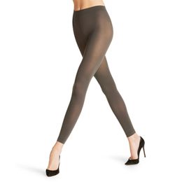 Falke Damen Feinstrumpfleggings "Pure Matt", grau, Gr. S, Obermaterial: 92% Polyamid PA. 8% Elasthan EL., Strumpfhosen