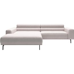Sch&ouml;ner Wohnen Kollektion Ecksofa, B:258cm H:71cm T:217cm, beige, SCH&Ouml;NER WOHNEN-KOLLEKTION, 100% Polyester, Wohnzimmer, Sofas, "Tossa, Modernes Design trifft smarte