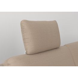 Sit & More Sofa-Kopfst&uuml;tze SIT & MORE, B:50cm H:25cm T:12cm, grau, Holzwerkstoff, Kopfst&uuml;tzen, "Cinturo", im 2-er Set