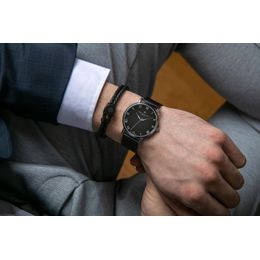 PHILIPP BLANC Herren Quarzuhr "PA6-B040B"schwarz, Armbanduhren