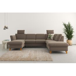Sofa-Kopfst&uuml;tze Home Affaire, B:50cm H:25cm T:12cm, beige, Holzwerkstoff, Kopfst&uuml;tzen, "Trelleborg", passend zur Serie "Trelleborg"