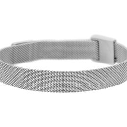 PHILIPP BLANC Herren Armband "PBA33SS", 25.4cm, Edelstahlsilber, Edelstahl, Armb&auml;nder