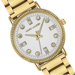 MARC LAUDER Damen Quarzuhr "SMB1-1", gold, Armbanduhren