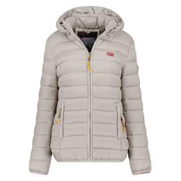 Geographical Norway Steppjacke "Atikolor" in Grau - 53% | Gr&ouml;&szlig;e XXL | Damenjacken