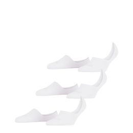Falke Damen F&uuml;&szlig;linge "Step 3-Pack", Gr. 37, wei&szlig;, Obermaterial: 77% Baumwolle CO. 19% Polyamid PA. 4% Elasthan EL., glatt, Socken