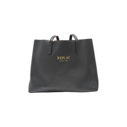 Replay Damen Handtasche "Replay Tasche FP", schwarz, Polyurethan (PU), unifarben, Taschen