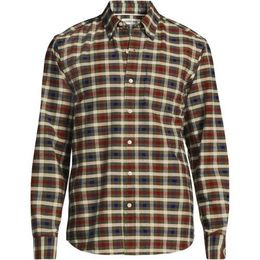 LANDS' END Oxford-Hemd Sail Rigger Classic Fit in Tall-Gr&ouml;&szlig;e, Herren, size: tall, Gr&uuml;n, Baumwolle, by Lands' End