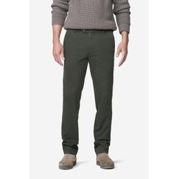 MEYER Herren Chinos "Oslo 2-3616", gr&uuml;n, Gr. 23, unifarben, 98% Baumwolle, 2% Elasthan, Hosen, mit Dehnbund