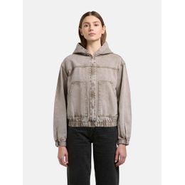 Khujo Damen Jeansjacke "Gretel", beige, Gr. L, Jeans, Material: 100% Baumwolle, Jacken, Modische Jacke in Jeans-Optik