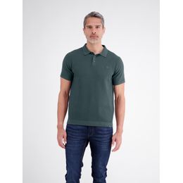 Lerros Herren Poloshirt "Polohemd in legerer Strickoptik aus griffiger Baumwolle", gr&uuml;n, Gr. XXXL, 100% Baumwolle, Shirts
