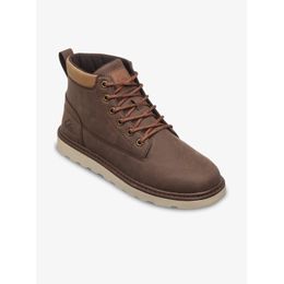 Quiksilver Damen Schn&uuml;rboots "MISSION", Gr. 42, braun, Synthetik, Textil, Schuhe, Winterschuhe, Winterboots, Schn&uuml;rstiefel, Winterstiefel