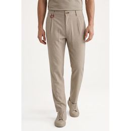 JOOP! Joop Jeans Herren Chinohose &raquo;Lead2&laquo; mit Bundfalte & B&uuml;gelfalte, Loose Fit beige 30, L&auml;nge 32