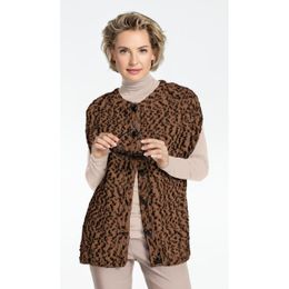 Anleitung 103/5, Oversize-Weste aus Animals von Junghans-Wolle