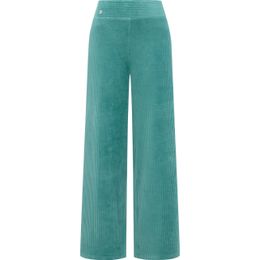 Ragwear Damen Cordhose "Aretah Cordy", gr&uuml;n, Gr. L, Cord, Material: 76% Baumwolle, 20% Polyester, 4% Elasthan, Hosen, Kordhose