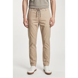 Pierre Cardin Herren Chinohose "PC-Chambery", beige, Gr. 32, Web, Obermaterial: 98% Baumwolle, 2% Elasthan, Hosen, Tunnelzug zur Weitenregulierung