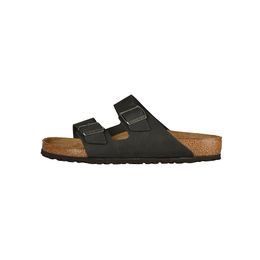 Birkenstock Leder-Pantoletten "Arizona" in Schwarz - Weite N - 41% | Gr&ouml;&szlig;e 40 | Damen-sandalen