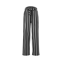 CLOUD 5IVE Damen Trainingshose "CLOUD 5IVE Striped Pants", schwarz-wei&szlig;, Gr. S, gestreift, 95% Polyester, 5% Elasthan, Hosen