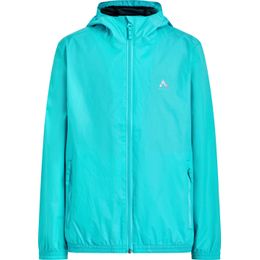 McKINLEY Jungen Regenjacke "KI.-REGENJACKE KEREOL III J", blau, Gr. 116, Obermaterial: 100% Polyamid, Jacken, sportlicher Stil, mit