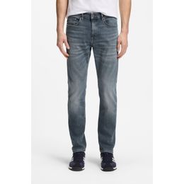 BOSS Orange Herren 5-Pocket-Jeans "Delaware Soft-Motion-Denim", blau, Gr. 38, unifarben, Denim/Jeans, Obermaterial: 91% Baumwolle, 5% Polyester, 4%