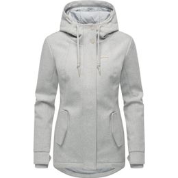 Ragwear Damen Winterjacke "Monadde Felt YOUMODO", grau, Basic, Gr. L, Obermaterial: 100% Polyester. Innenfutter: 100% Polyester. Wattierung: 100%