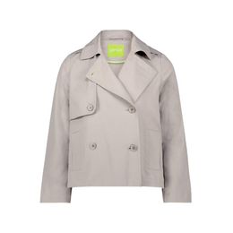 Cartoon Kurztrench mit Taschen in Taupe | Gr.: 44