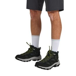 Jack Wolfskin Herren Wanderstiefel "VOJO TOUR TEXAPORE MID M", Gr. 6,5, schwarz, Obermaterial: Synthetik. Obermaterial 2: Textilmaterial. Futter: