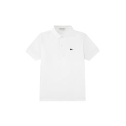 Lacoste Poloshirt Jungen Gr&ouml;&szlig;e 104 wei&szlig;
