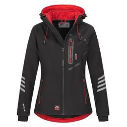 Arctic Seven Damen Softshelljacke "ASNicolia", rot, Gr. 4XL, Obermaterial: 96% Polyester, 4% Elasthan. Innenseite: 100% Polyester, Jacken,