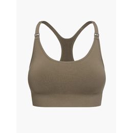 cfab Bra 'Seamless Still-Bh mit R&uuml;ckenst&uuml;tze' female size 100 Taupe