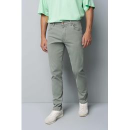 MEYER Herren 5-Pocket-Jeans "Jeans", gr&uuml;n, Gr. 38, unifarben, 75% Baumwolle, 21% Lyocell, 4% Elasthan, Jeans, M5 Serie, schlanke Passform