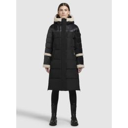 Khujo Damen Steppmantel "DESNA", schwarz, Gr. XXL, unifarben, 100% Polyester, M&auml;ntel