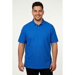Tommy Hilfiger Big & Tall Herren Poloshirt "BT-1985 REGULAR POLO", blau, Gr. XXXL, TOMMY HILFIGER BIG & TALL, Piqu&eacute;, Obermaterial: 96% Baumwolle, 4% Elasthan, Shirts, Gro&szlig;e