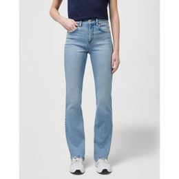 Wrangler Damen Bootcut-Jeans &raquo;DALLAS&laquo; blau 34, L&auml;nge 34